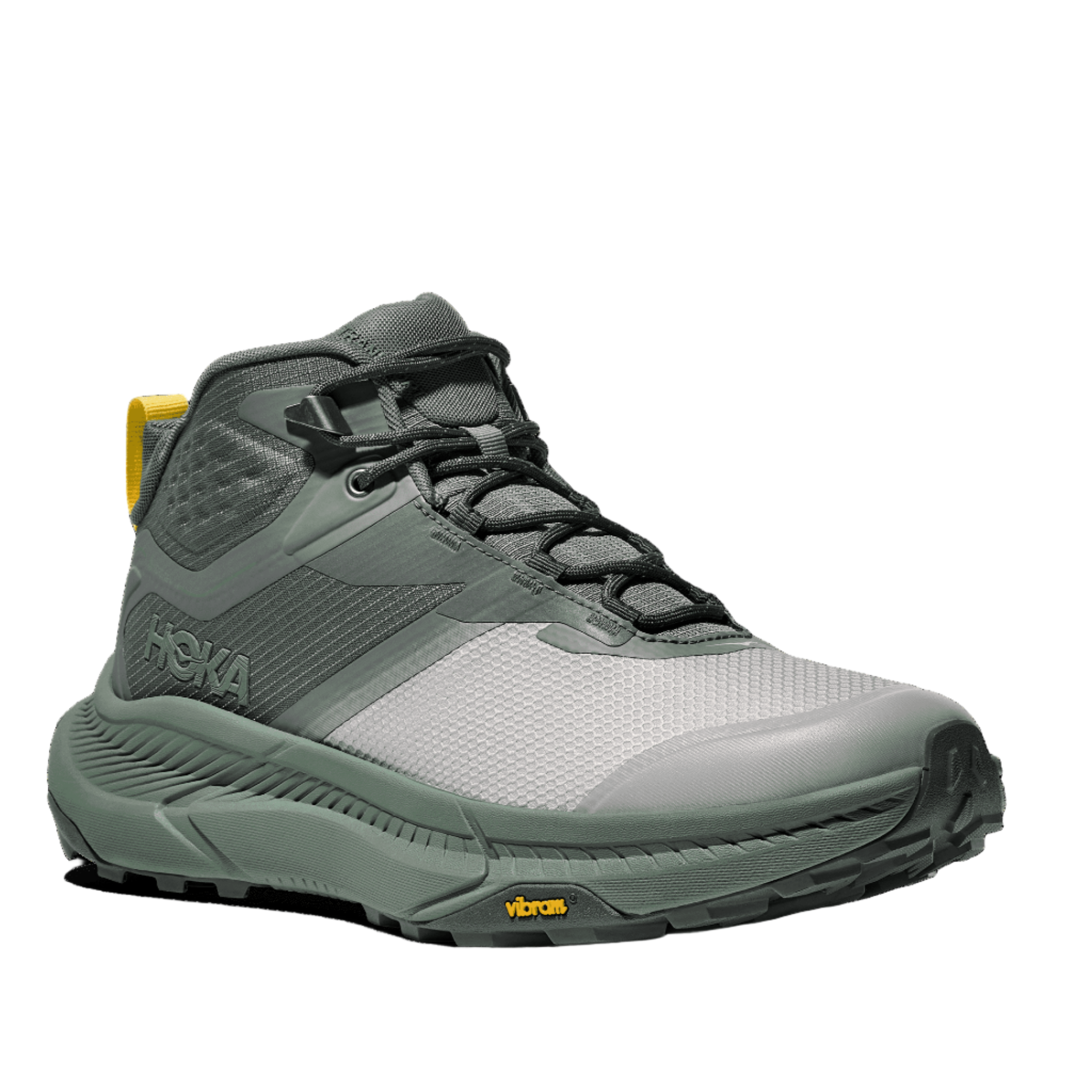 Hoka Men's Transport Hike GORE-TEX Boots - Gravel/Fern – Alamo Shoes