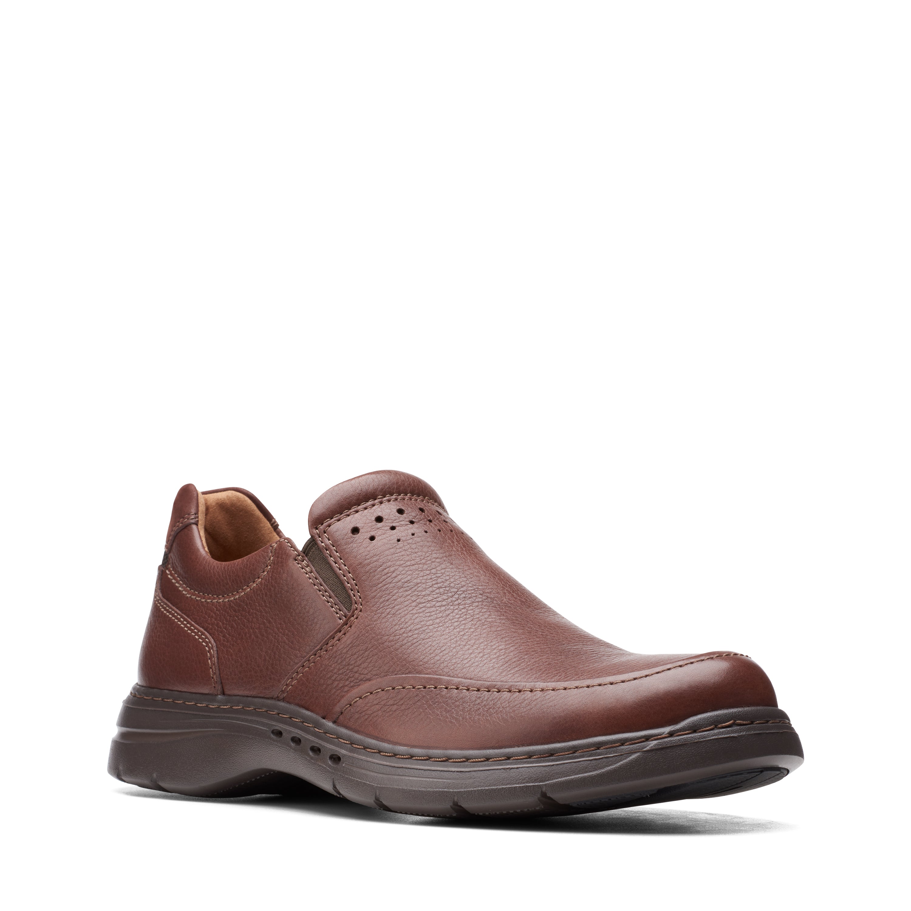 Clarks Men's Un Brawley Step - Mohogany – Alamo Shoes