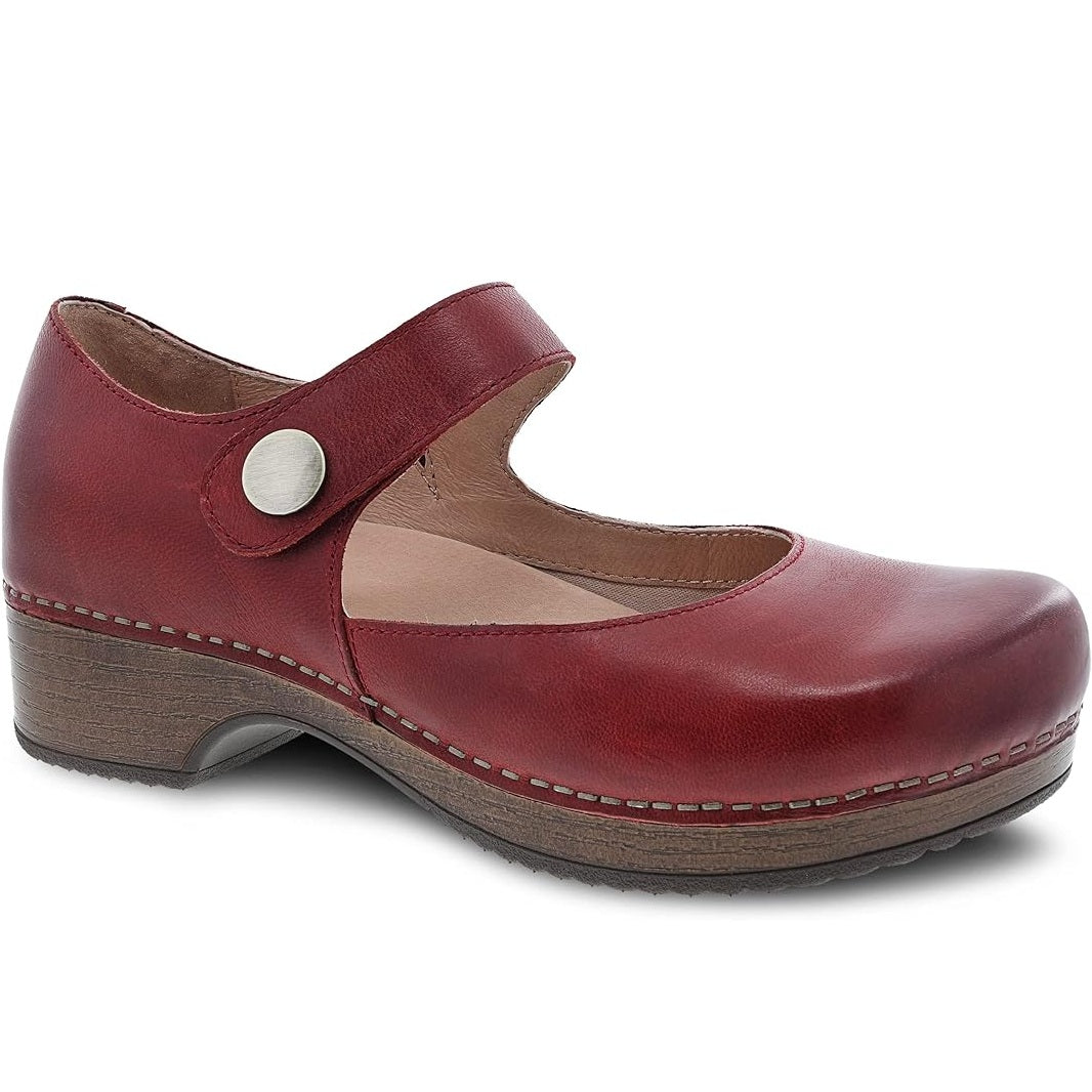 Dansko Women's Beatrice Mary Jane - Red – Alamo Shoes